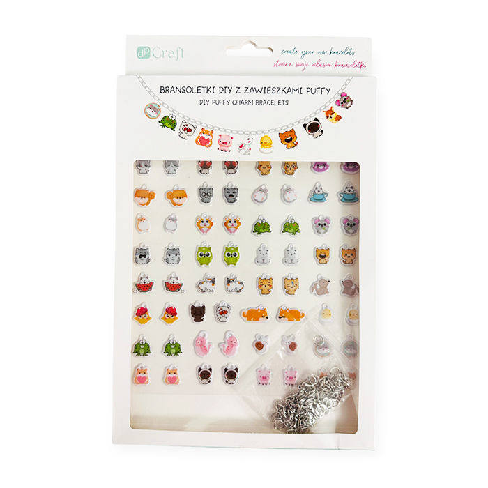 DP Craft DIY Puffy Rannekorusetti, Cute animals - Askartelukulma - Luo ...