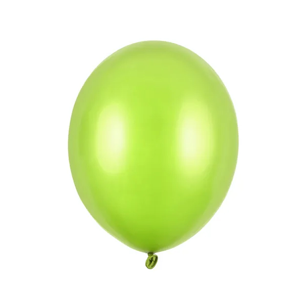 Vahvat ilmapallot 30cm 10 kpl, Metallic Lime green - Askartelukulma